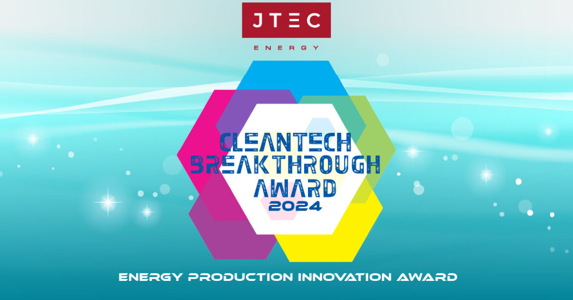 JTEC Energy Wins “Energy Production Innovation Award” In 2024 CleanTech ...